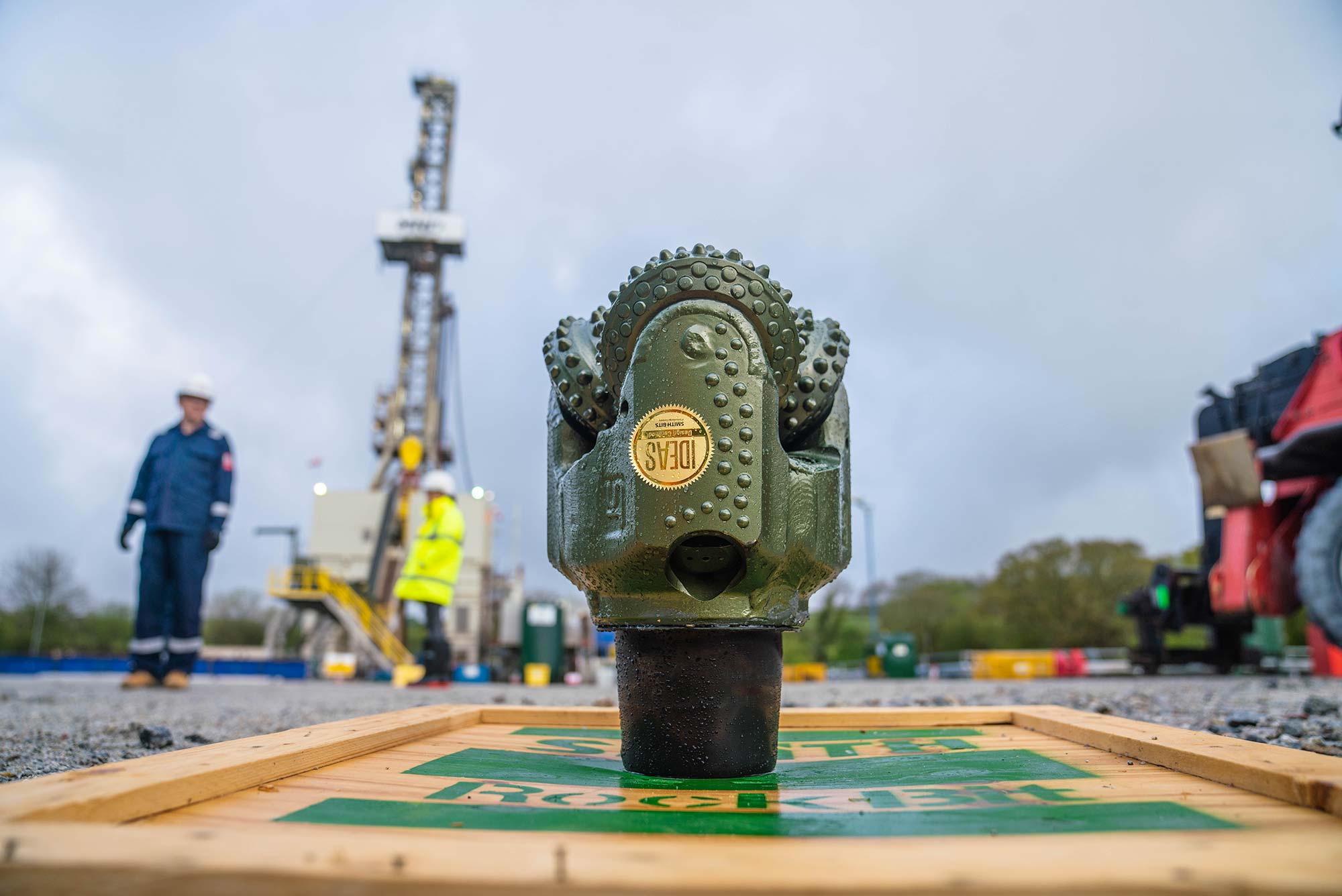 The drilling rig – Eden Geothermal