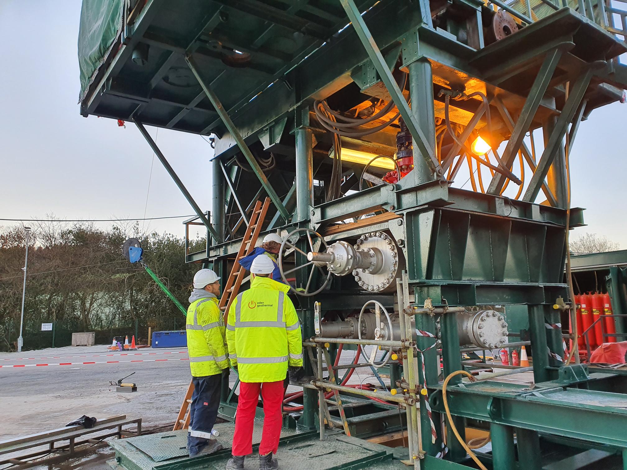 Well testing – Eden Geothermal